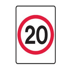 Speed Limit Sign - Summit Workwear and Safety